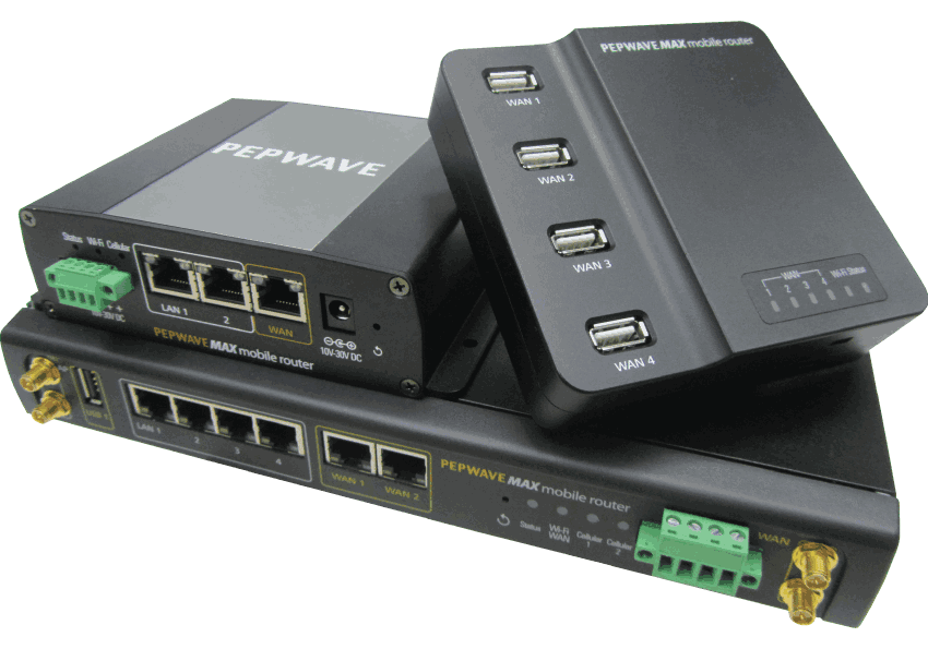 Peplink MAX mobile modem - Vi kan trådløse nettverk!