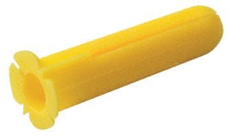 Plast plugg T1 22mm Gul - Vi kan trådløse nettverk!