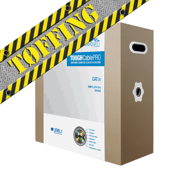Nettverkskabel Toughcable Pro - Ubiquiti - Vi kan trådløse nettverk!